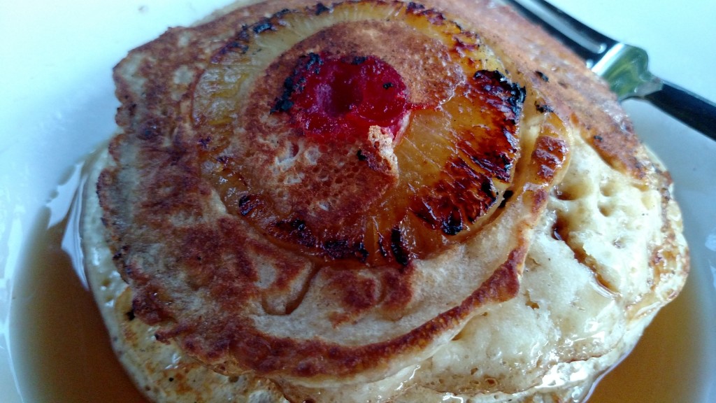 Pineapple Upside-Down Pancakes - Cook'n with Mrs. G